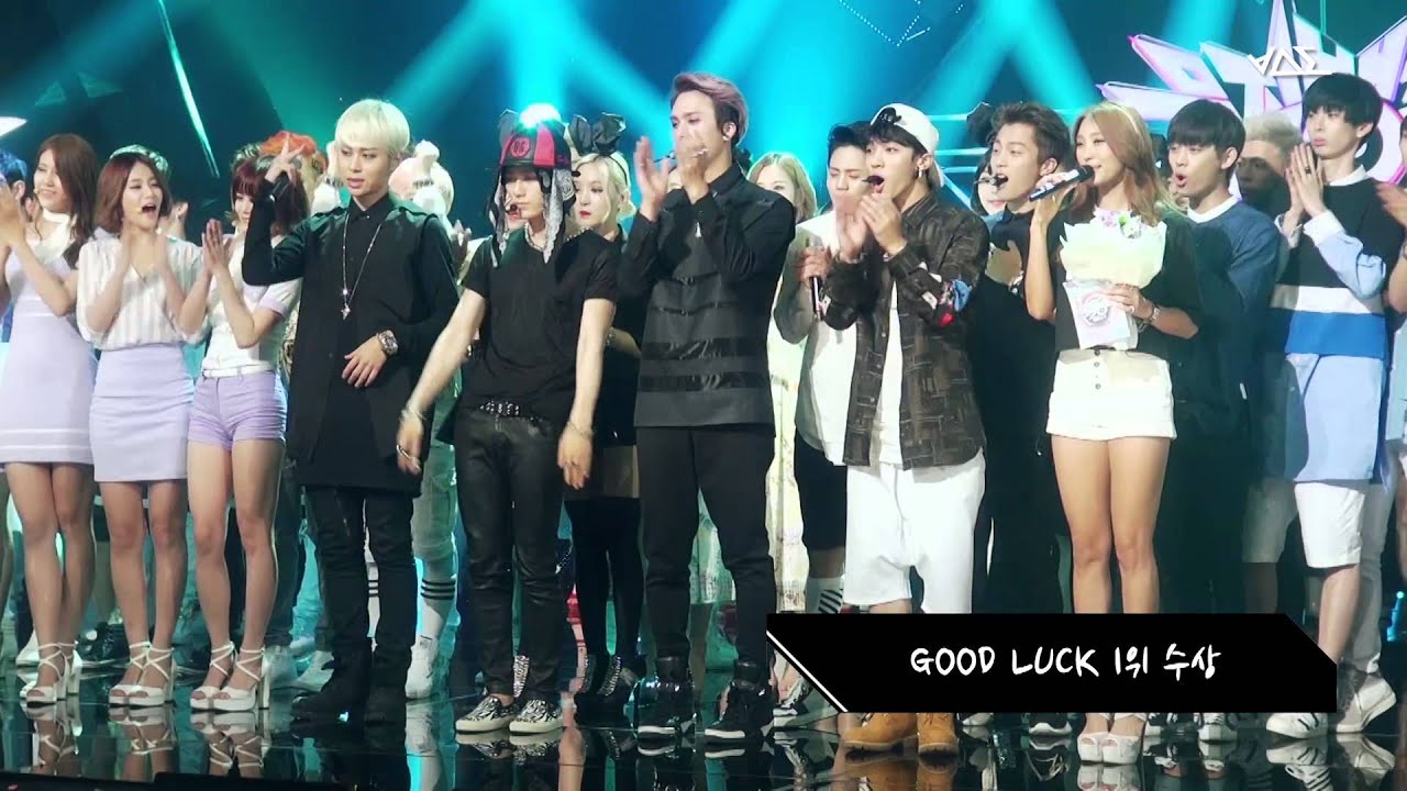 BEAST - 'GOOD LUCK' (BTS: Music Bank #1) - YouTube