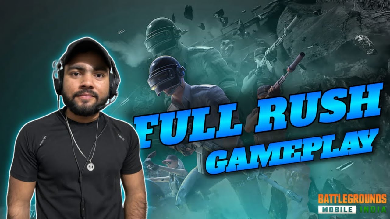 FULL RUSH GAMEPLAY | BGMI LIVE STREAM - YouTube