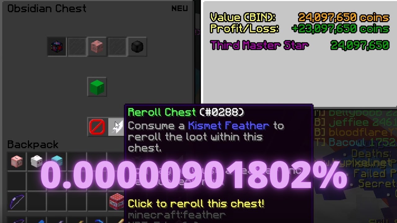Rerolled Master Star But I Got It Back **0.00000901802% CHANCE ...