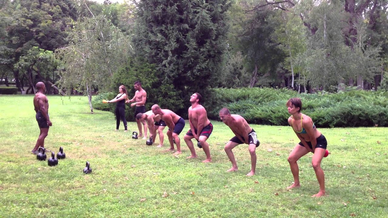 4 Kattlebells with Ronald Rhea and Rugby Club "Botev Burgas" - sea ...