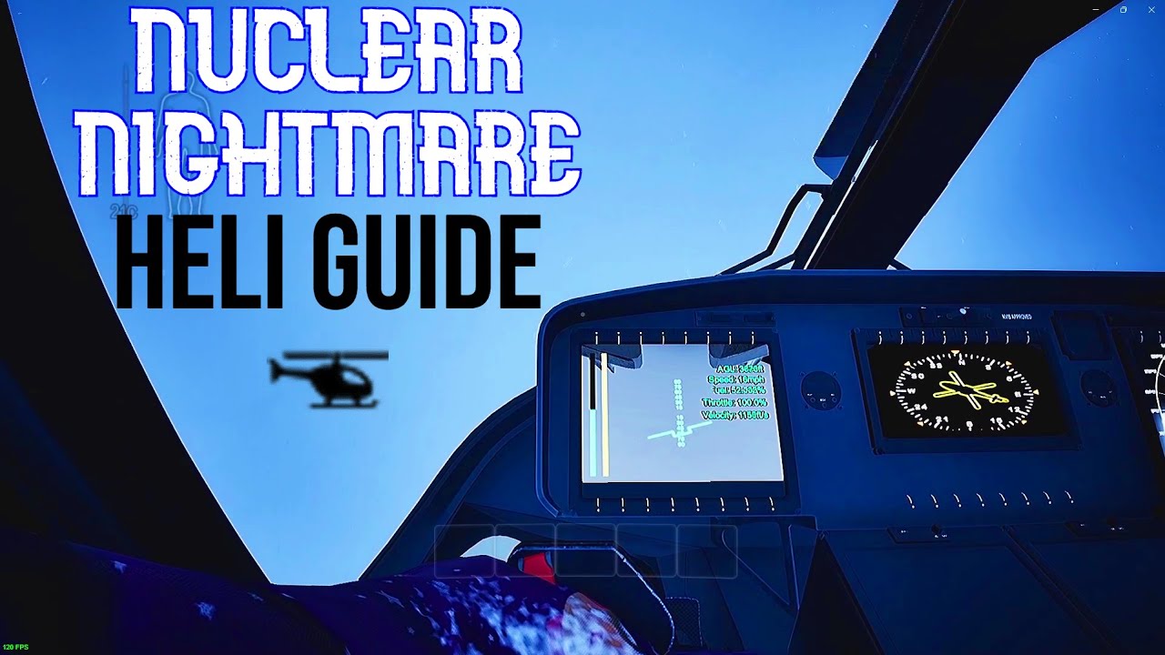 Nuclear Nightmare Helicopter Tutorial - YouTube