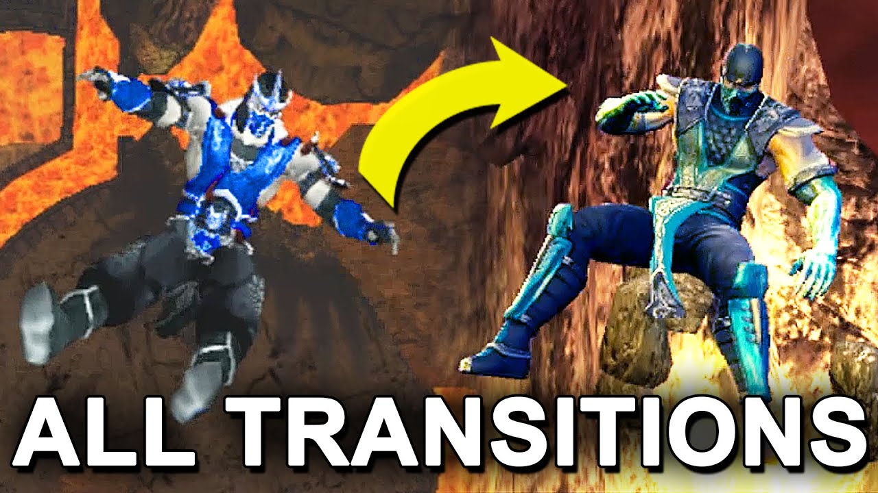 All Mortal Kombat Stage Transitions Ever! (Complete) - YouTube