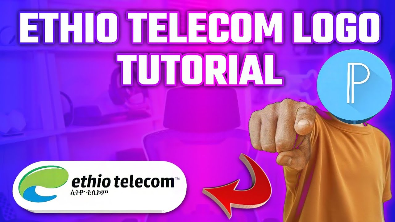 Ethio Telecom Logo Design With Phone Only – Full Tutorial! 📱🎨 - YouTube