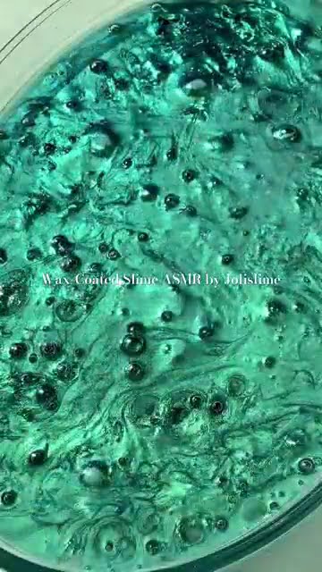 Wax Coated Slime satisfying ASMR 😍 - YouTube