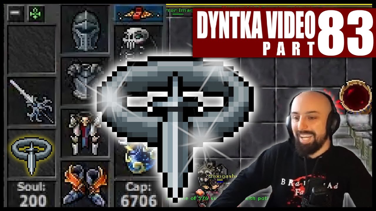 Nowy najlepszy pierścień ️ Spiritthorn Ring | | Tibia - Dyntka Video ...