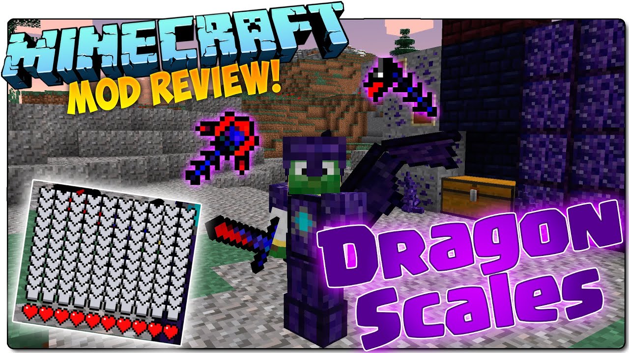 DRAGON SCALES MOD MINECRAFT 1.7.10 ESPAÑOL | Armadura y espada de ...