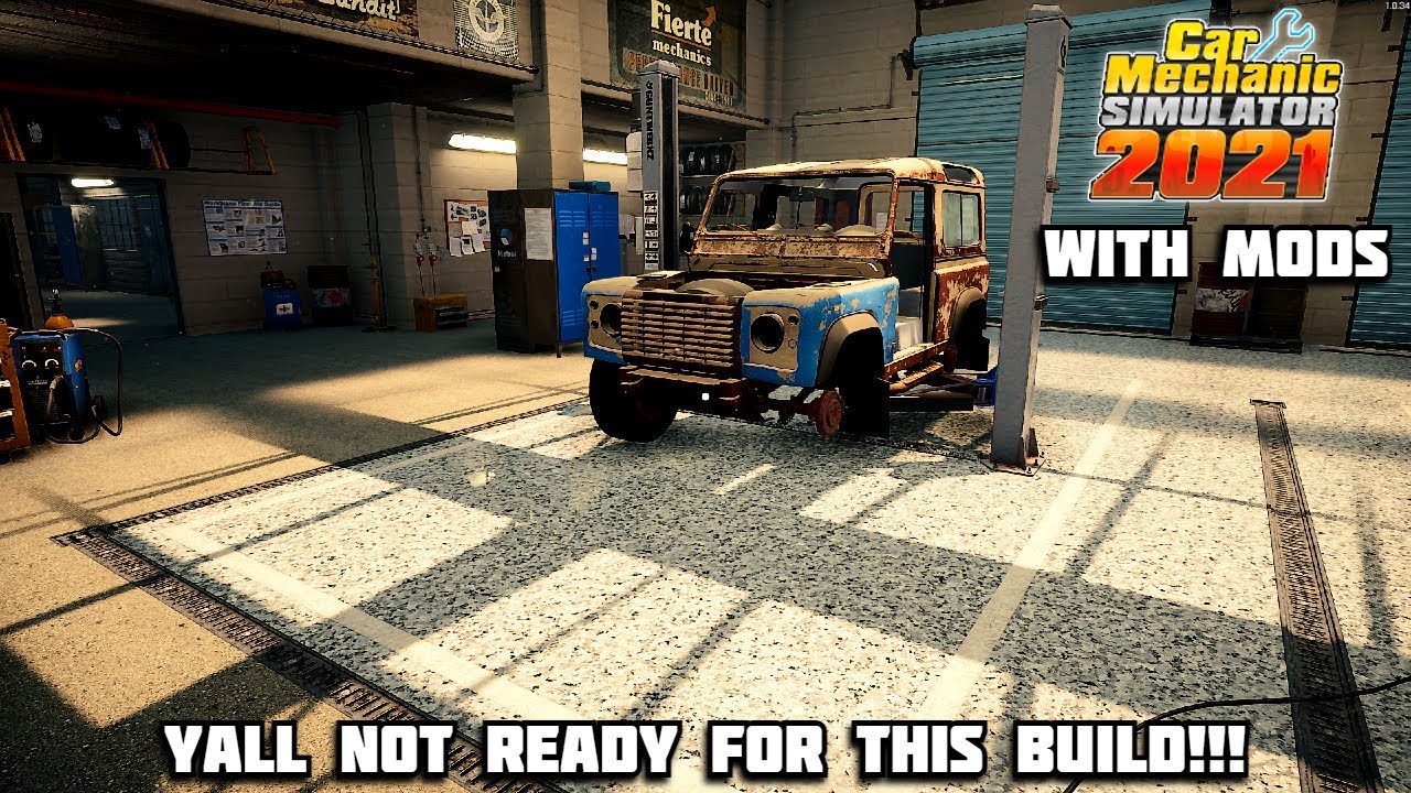 Car Mechanic Simulator 2021 - Engine Swapping The Land Rover Truck And ...