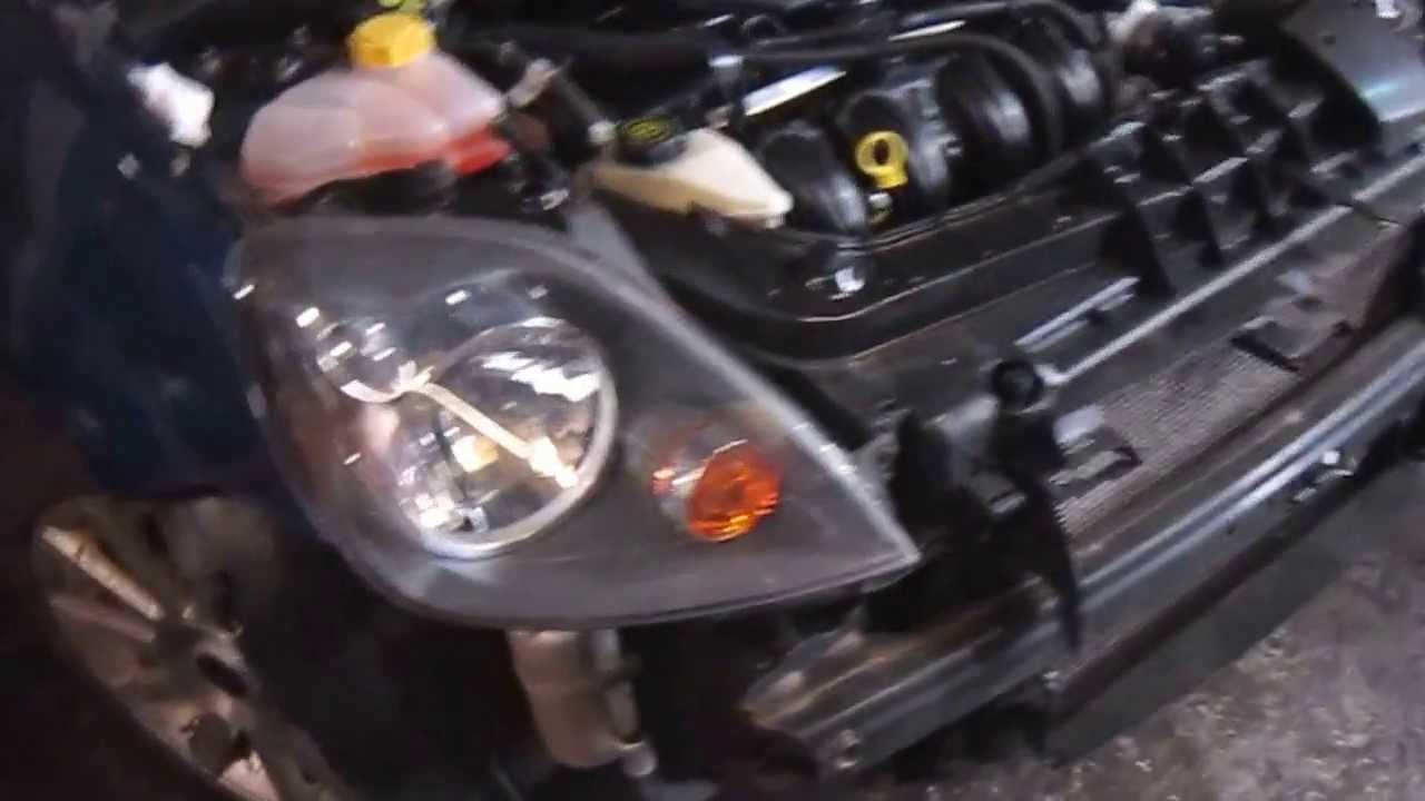 FORD FIESTA ST 2008 ENGINE SOUND CLEAN ENGINE PETROL 2.0 - YouTube