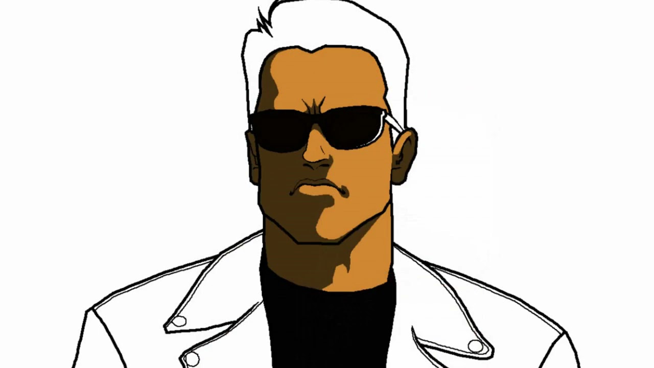 How to Draw Terminator Face Step by Step - YouTube