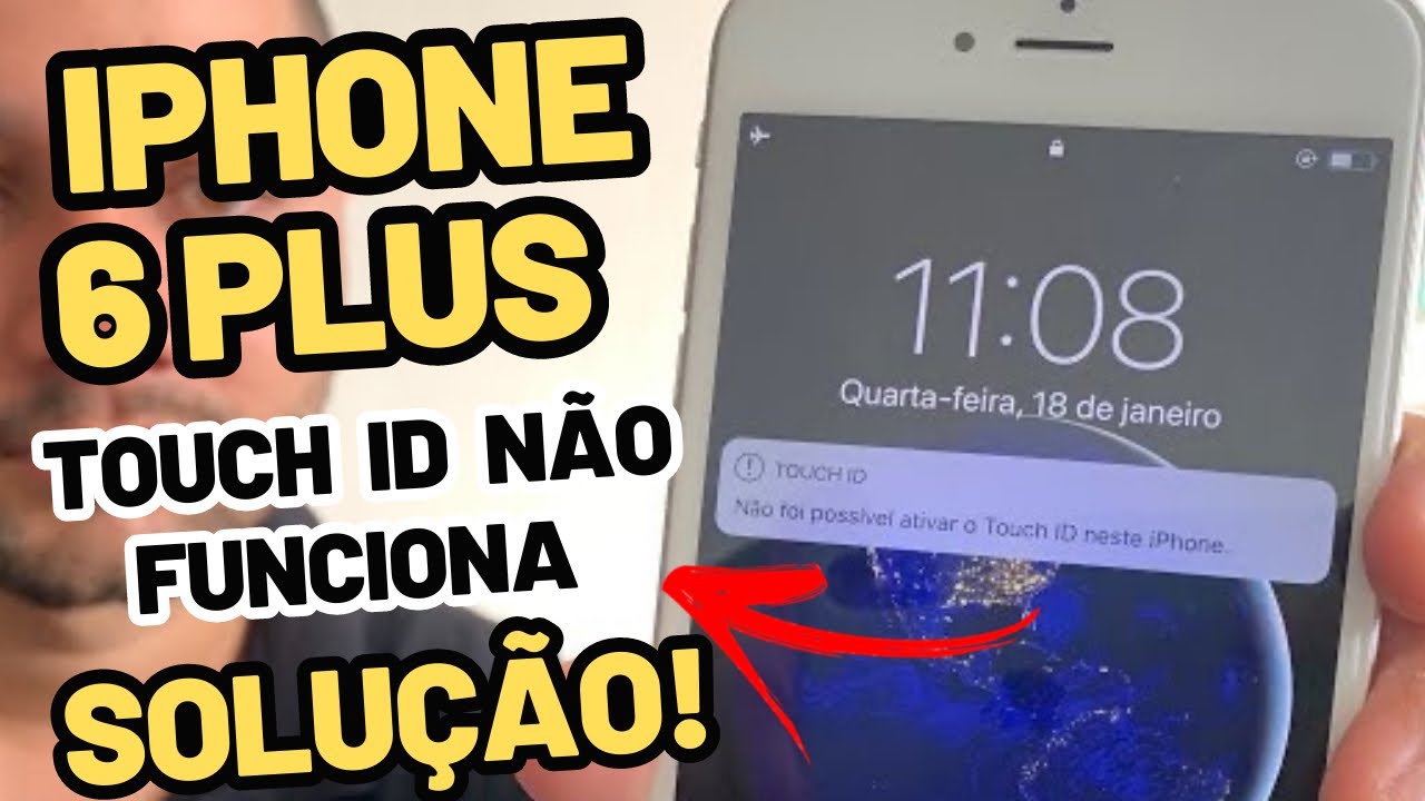 COMO RESOLVER! COMO TROCAR BOTÃO HOME TOUCH ID BIOMETRIA DO IPHONE 6 PLUS - YouTube