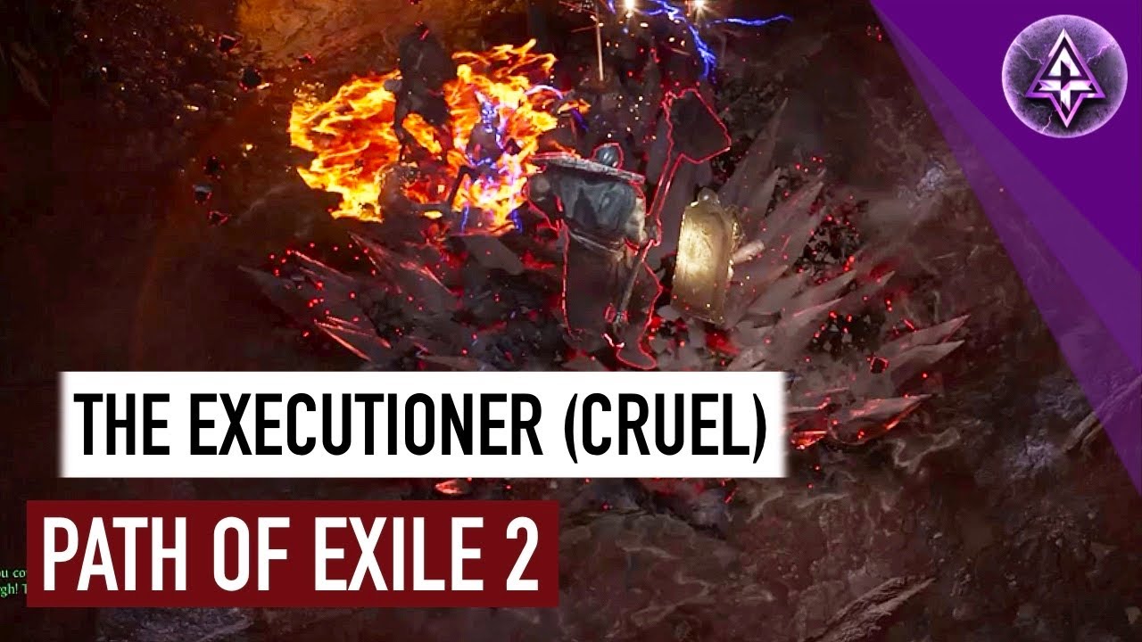 Path of Exile 2 - The Executioner (Cruel Difficulty) - Boss Fight - YouTube