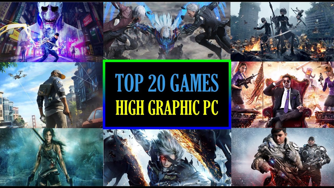 TOP 20 HIGH GRAPHICS PC GAMES WITH REALISTIC GRAPHICS IN 2025 - YouTube