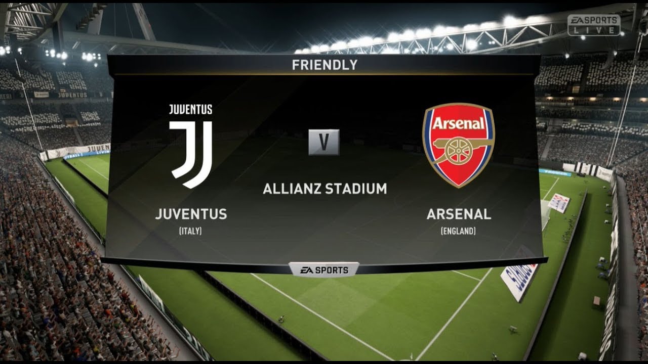 FIFA 19 JUVENTUS VS ARSENAL XBOX ONE S FULL FOOTBALL MATCH GAMEPLAY ...