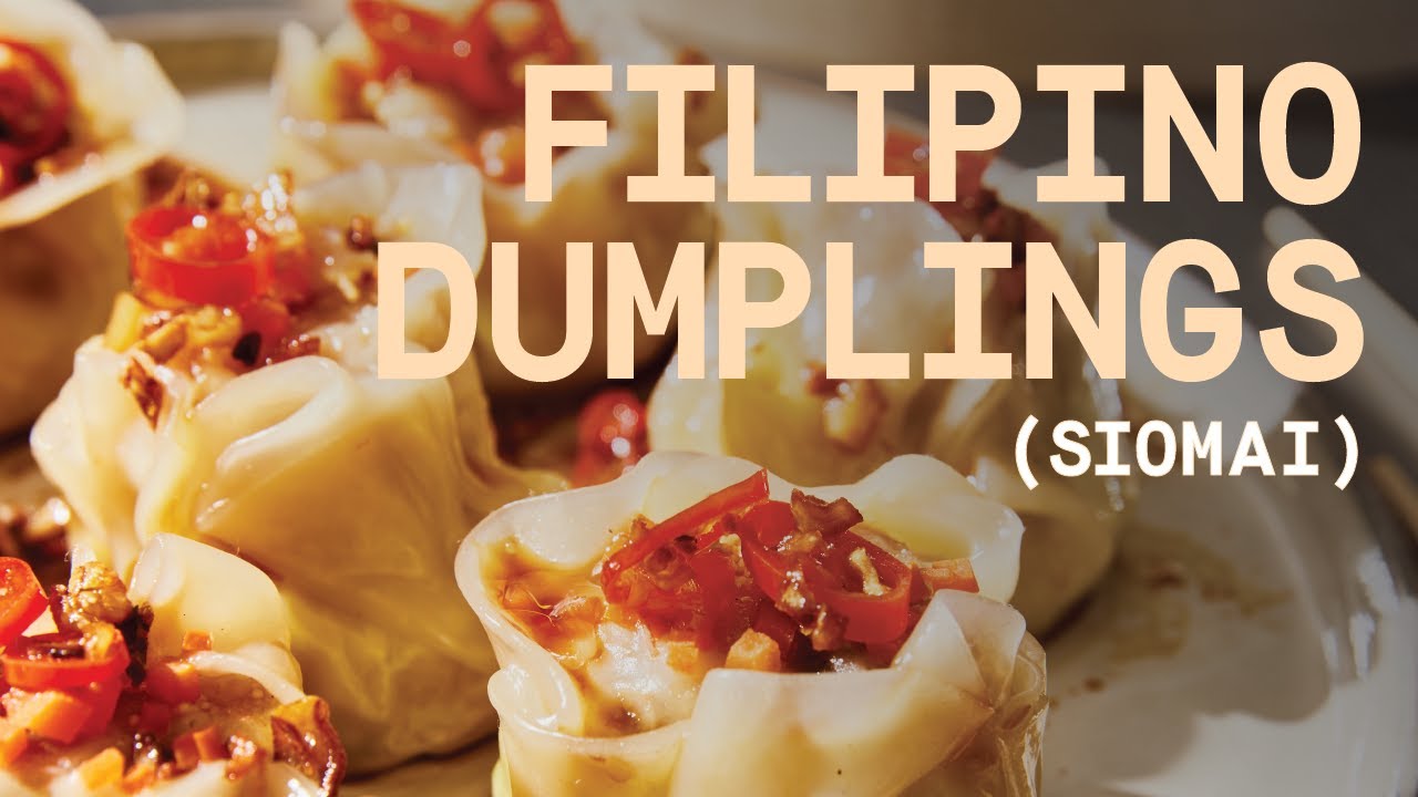 How to Make | Filipino Dumplings (Siomai) - YouTube