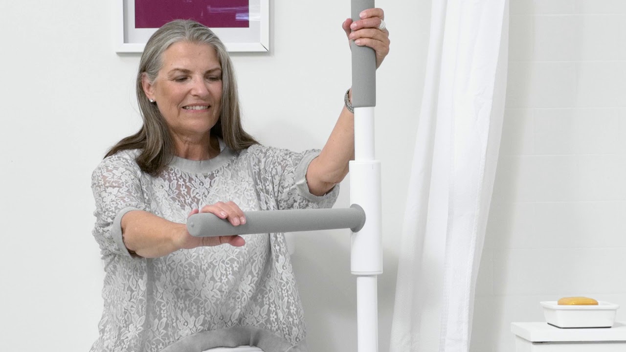 Barre d'appui verticale amovible Superpole - Faciliter et sécuriser les déplacements des PMR ...