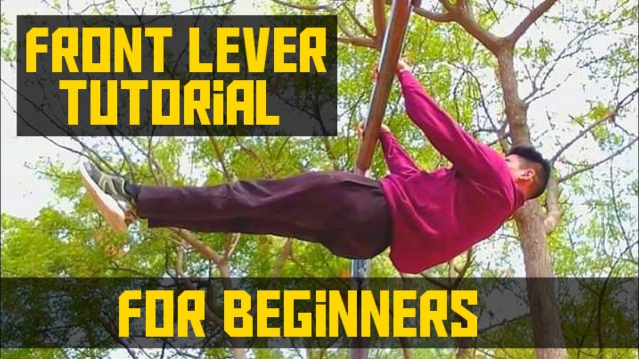 Front lever tutorial for beginners | calisthenics tutorials series - YouTube