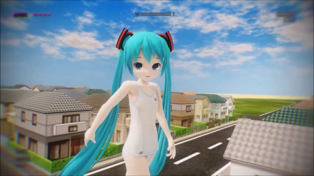MMD Giantess: Gigantic Little Miku Part 1 - YouTube