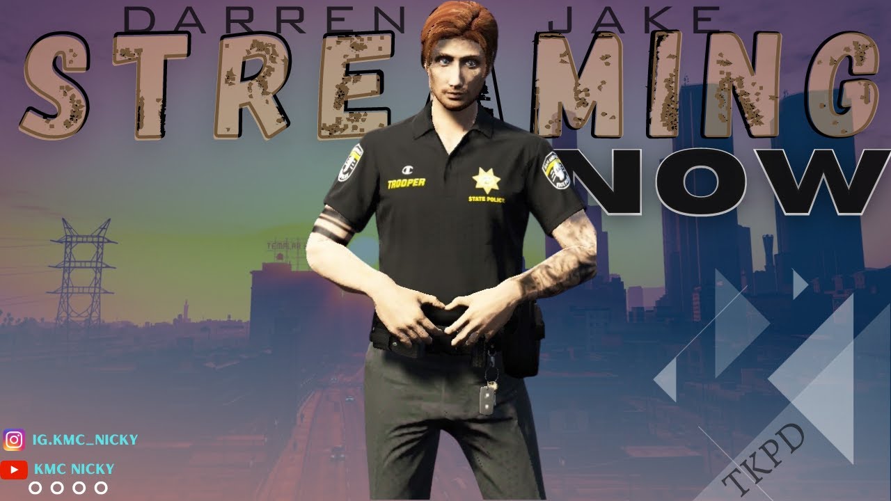 NICKY In TKRP!! DARREN JAKE as TKPD!!LETS GO RP.. |TKPD|TKRP| #kmcnicky ...