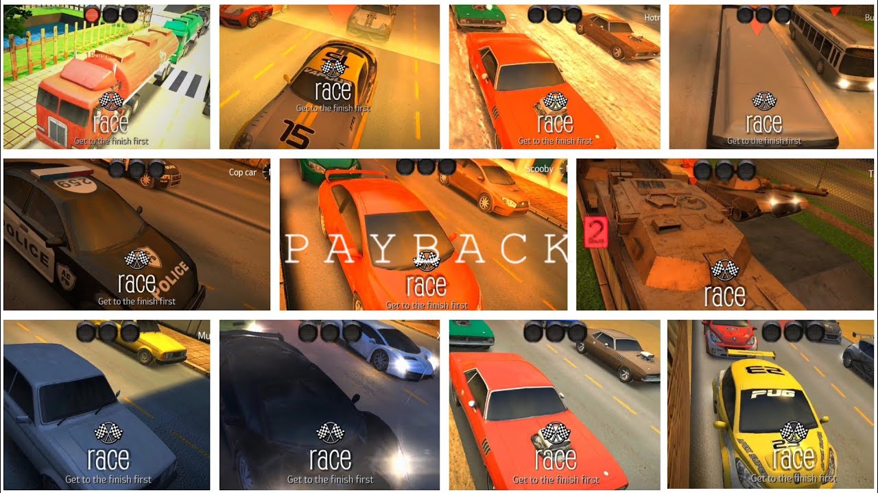 Every Race Events | Payback 2 - The Battle Sandbox - YouTube