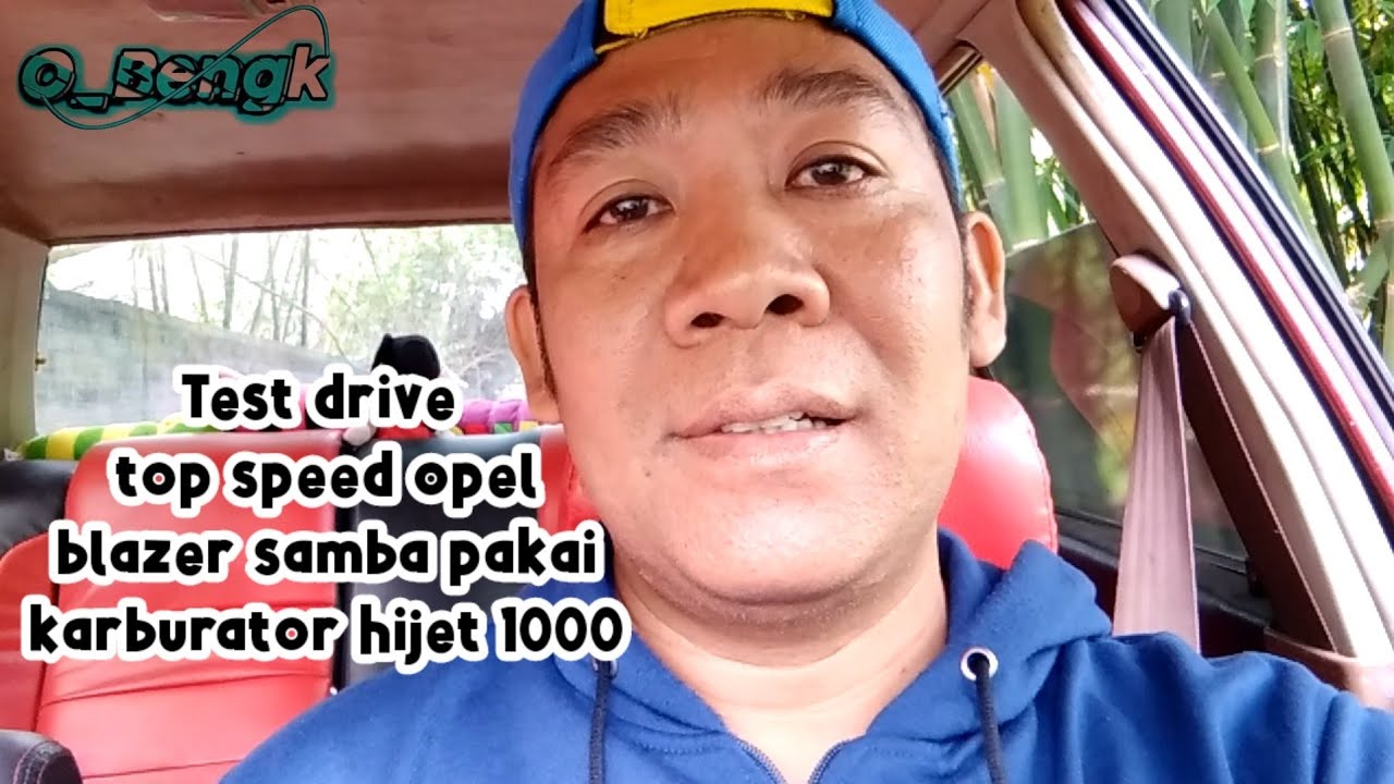 Tes top speed opel Blazer samba - YouTube