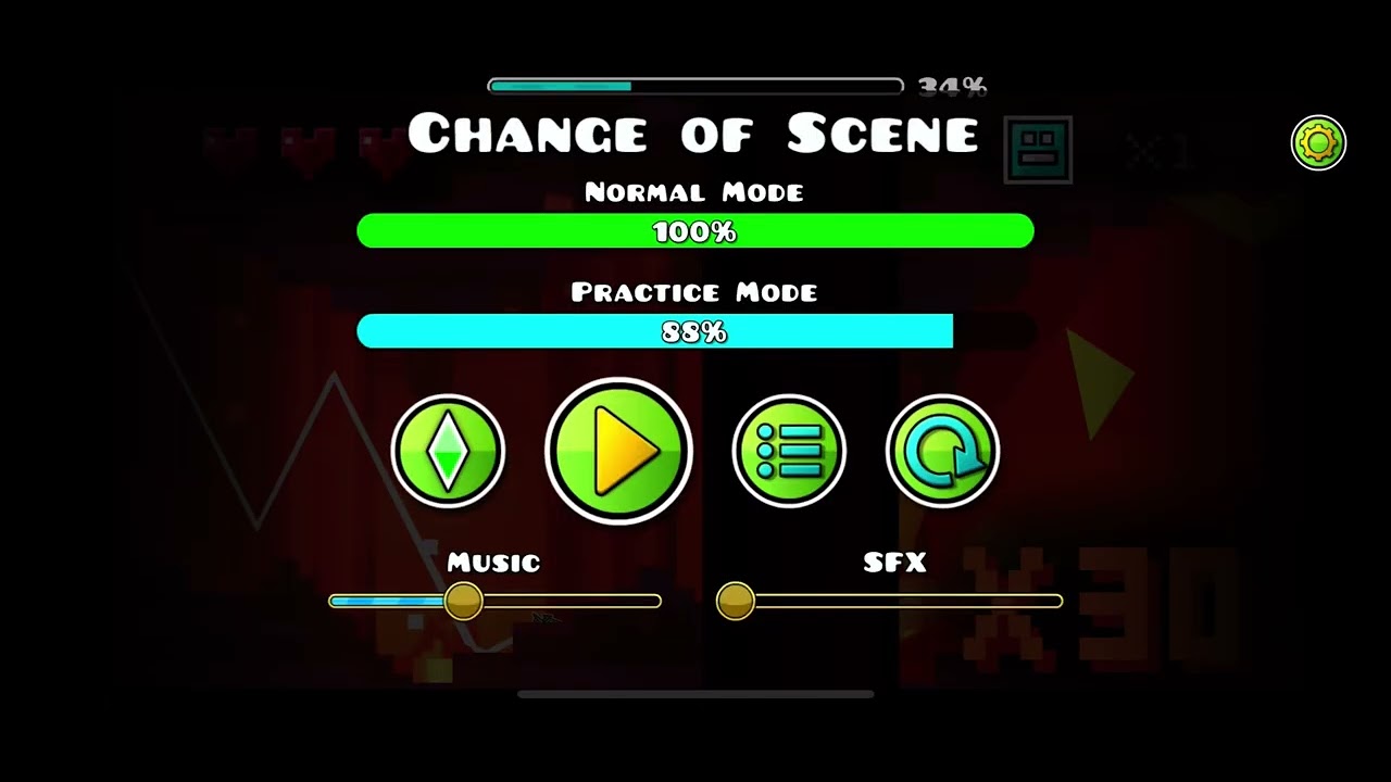 Geometry Dash - Change of Scene 100% - YouTube