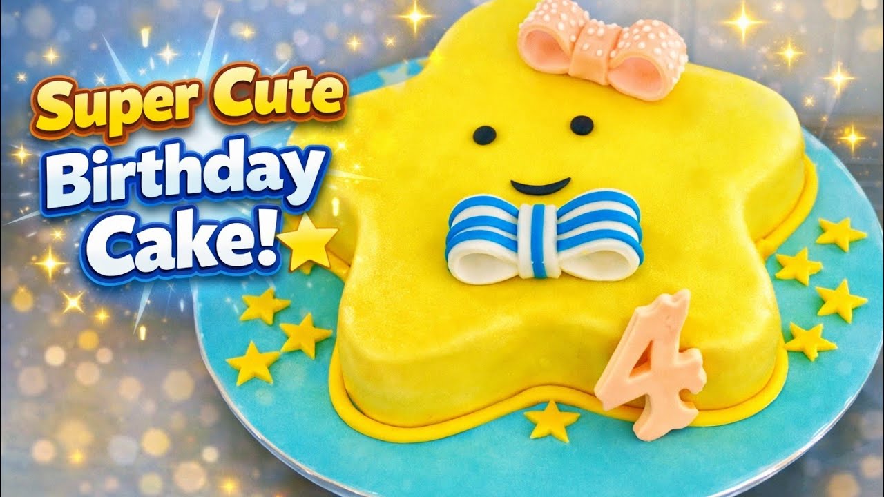 Star Smile cake design tutorials! #cakeshopart #krishnathippana #Bakery ...