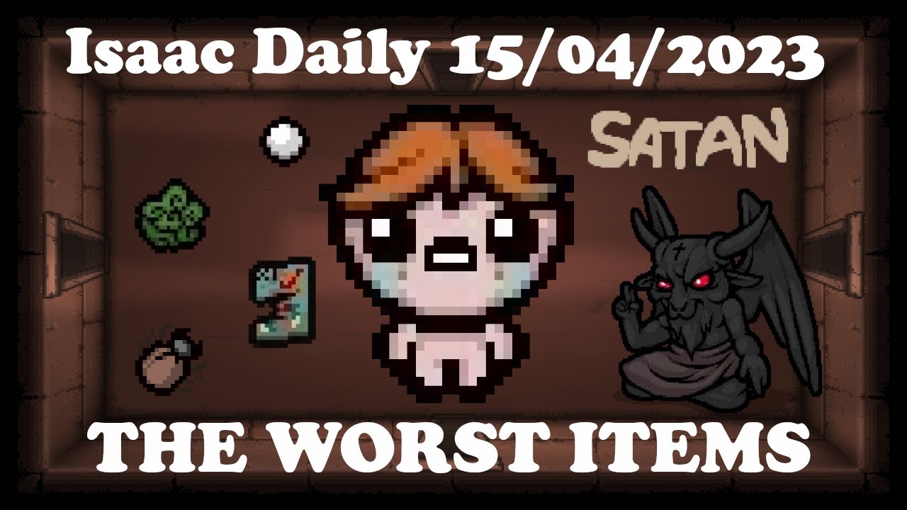 THE WORST ITEMS - Binding Of Isaac Repentance Daily - 15/04/2023 - YouTube