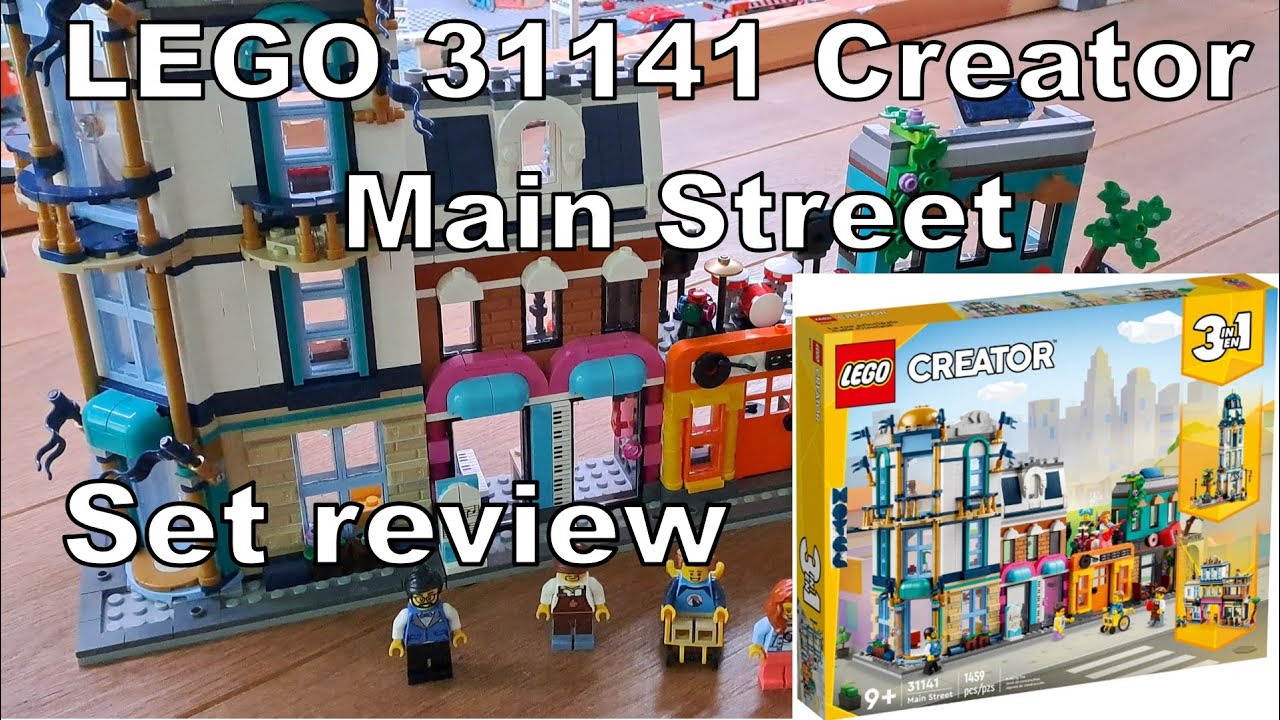 LEGO Creator 31141 Main Street review! - YouTube