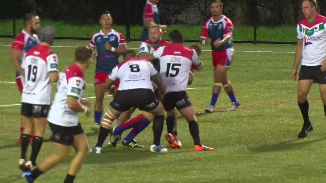 Hungary (Magyar Bulls) vs Thailand Rugby Leagye Test Match 1st Half 8th ...