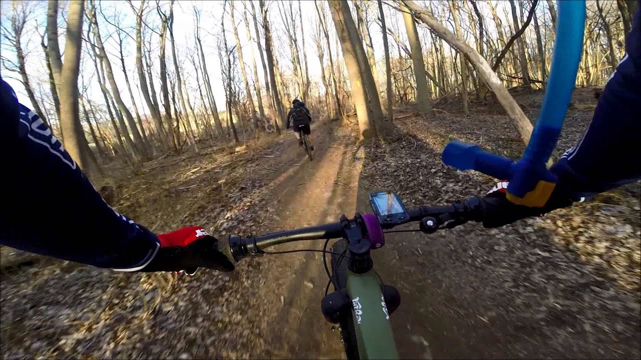 Patapsco State Park/Rockburn Trail ride April 1 2015 - YouTube
