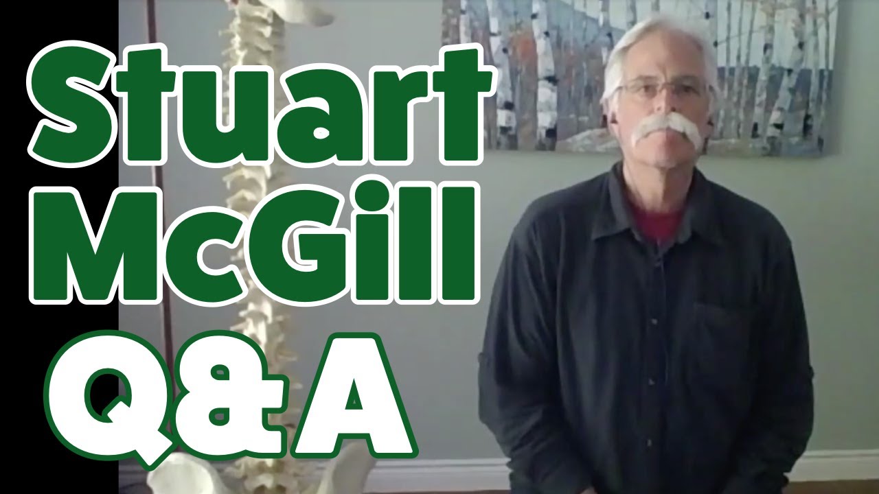 Q&A com Dr. Stuart McGill - Legendado 10/08/20 - YouTube