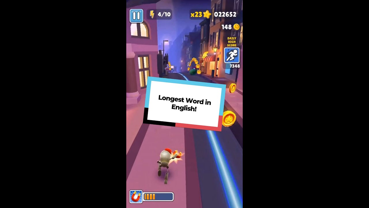 LONGEST WORD IN ENGLISH LANGUAGE - RANDOM FACTS - YouTube