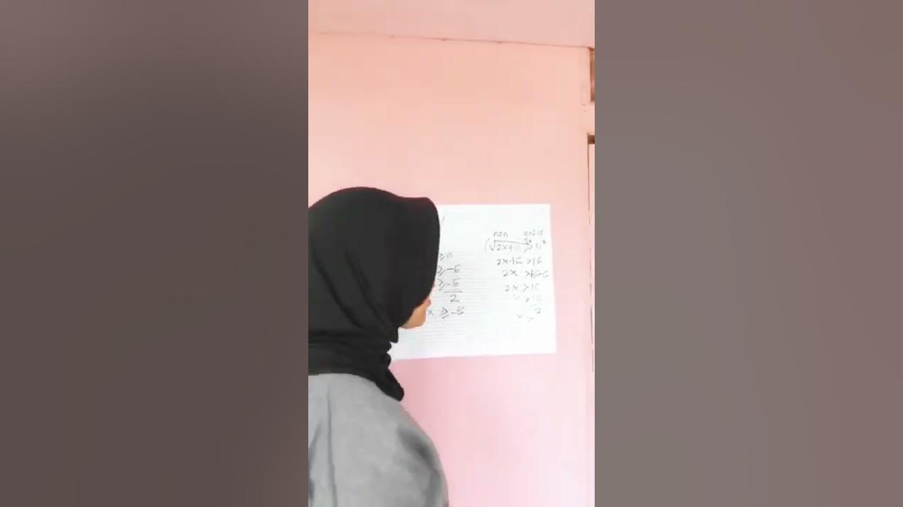 cara menyelesaikan PTI (pertidaksamaan irasional) - YouTube