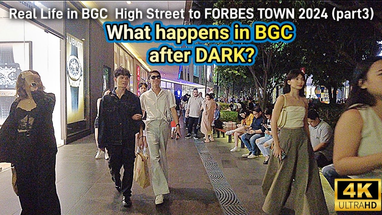 What Happens in BGC after DARK? Exploring a RICH SIDE of the ...