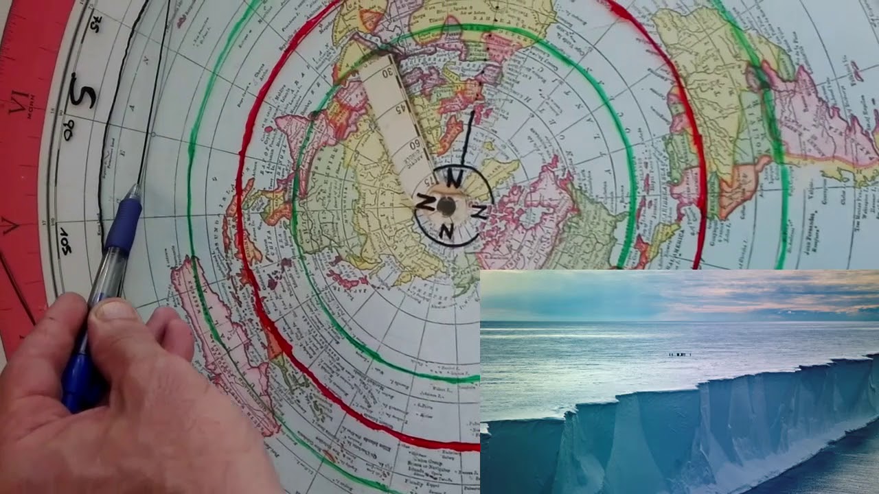 Tierra Plana breve explicación: Mapa Gleason - YouTube