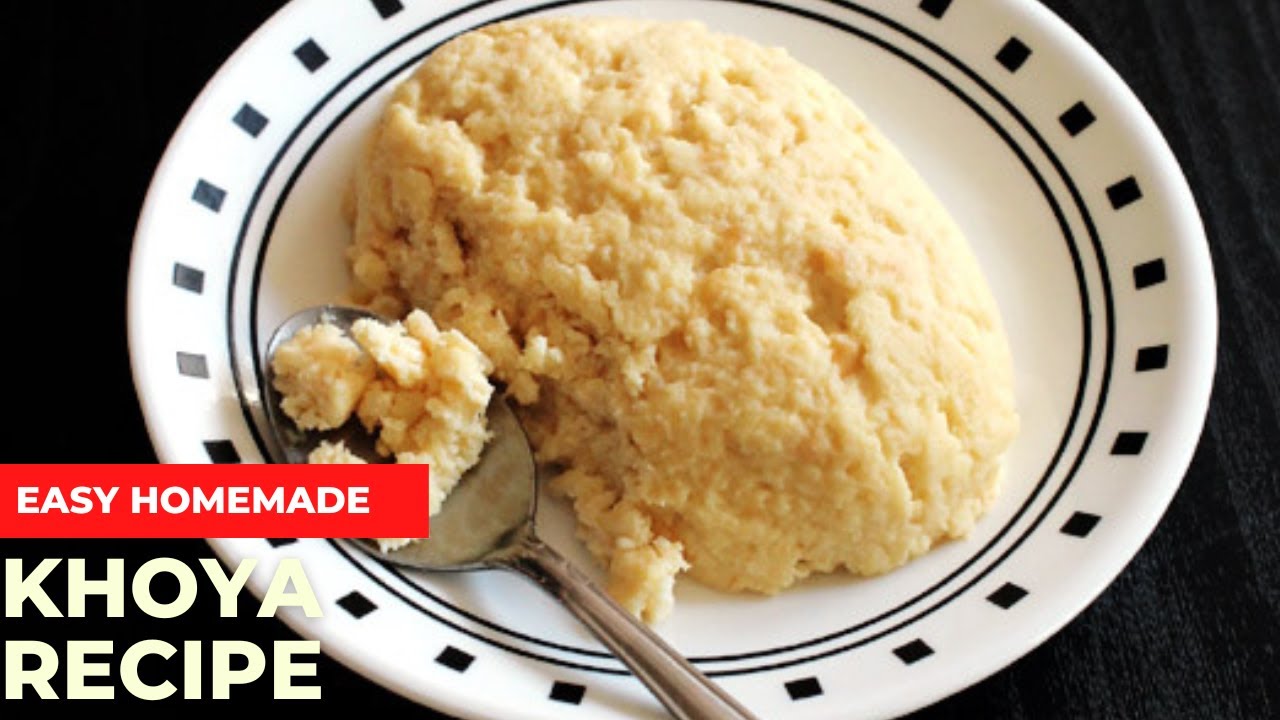 Easy Homemade Khoya - YouTube