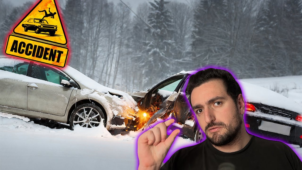 ΑΤΥΧΗΜΑ στα χιόνια! - Accident - YouTube