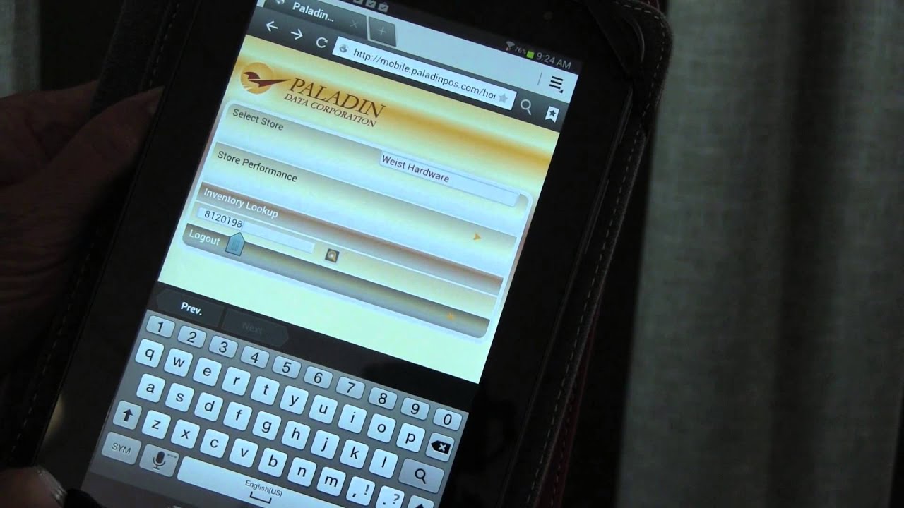 Paladin Mobile Access Application - YouTube