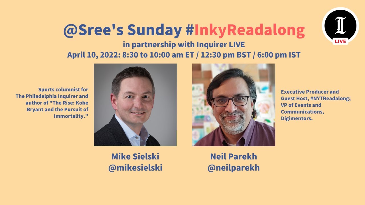Special InkyReadalong | Mike Sielski (Philadelphia Inquirer Sports ...