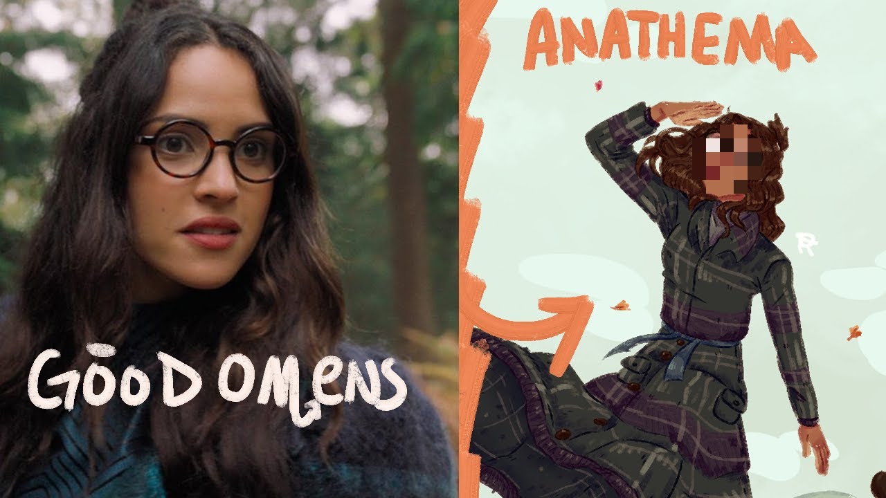 Anathema Device, Witch⭐🍄🍂 (Good Omens) | SPEED DRAW - YouTube