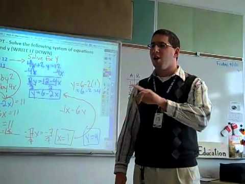 Systems of Equations in Rap - YouTube