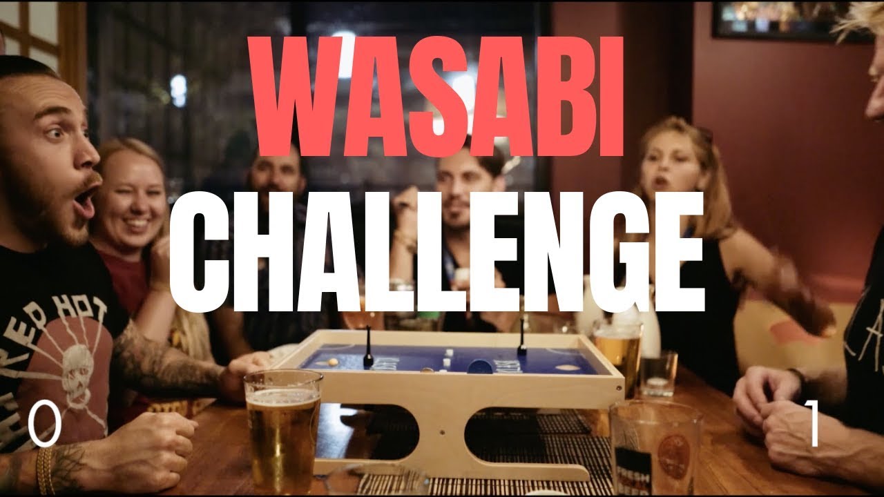 KLASK Wasabi Challenge!!! - YouTube