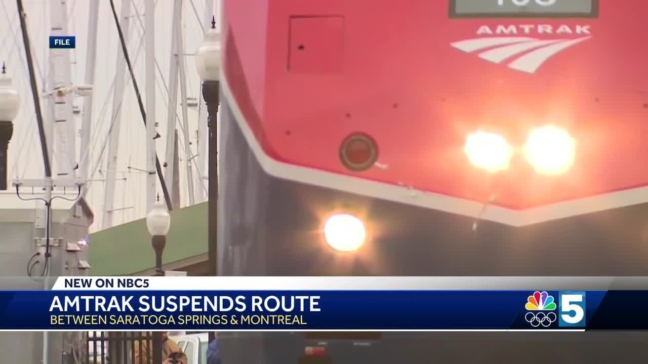 Amtrak to temporarily suspend service on Adirondack Route as Canadian ...