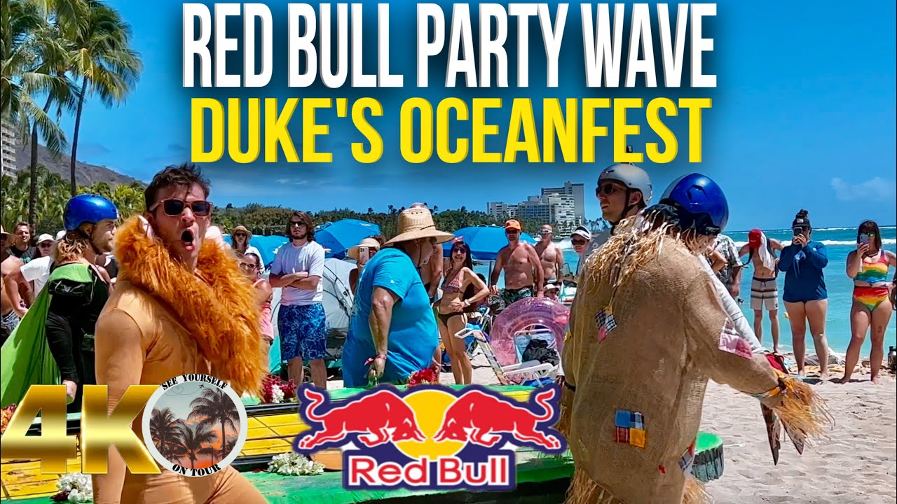 [4K] Red Bull Party Wave Contest - See who's the best wave rider ...