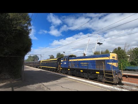 Old Victorian Locomotive Compilation - T Class, S Class, A Class and ...