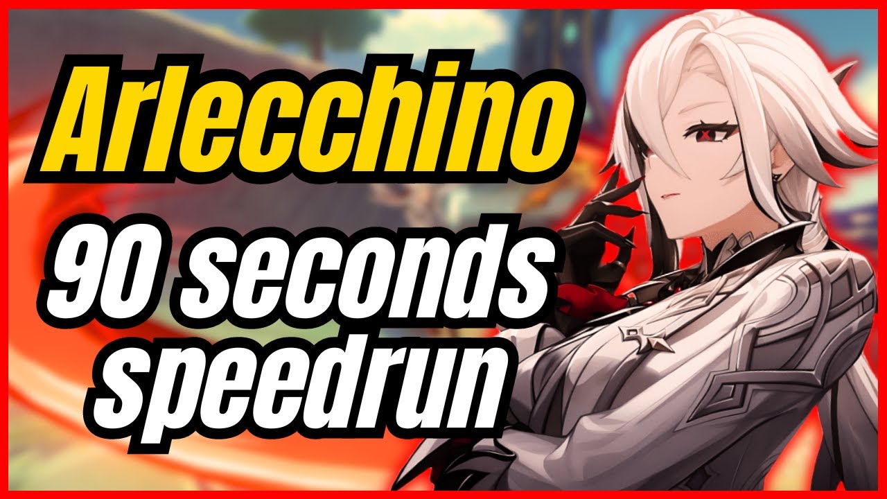 C0 Arlecchino 90s Top Side Speedrun 4.5 Abyss - YouTube