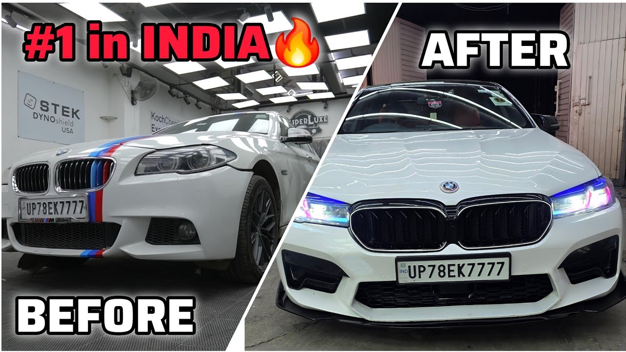 BMW 5 Series 2016 Converted To 520d MSports 2023🔥 Most Modified BMW ...
