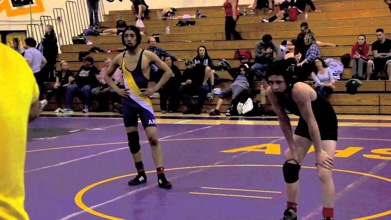 Matthew Mendoza @ Armijo Wrestling Invitational - 4th match 1-17-15 ...