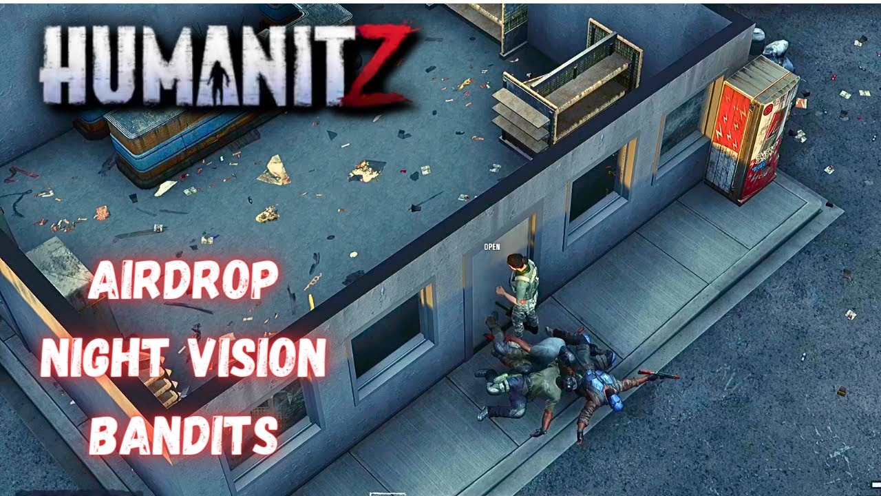 Airdrop, Night Vision, & Bandits. | HumanitZ Gameplay EP19 2024 - YouTube