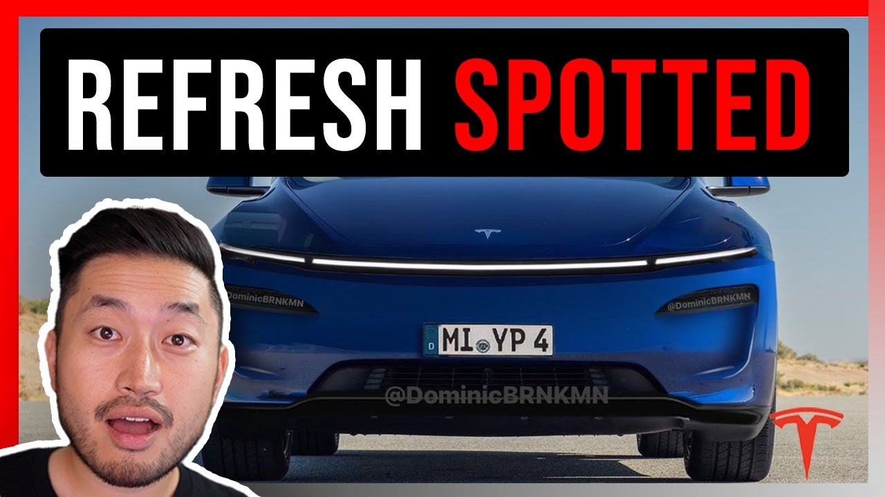 Tesla Model Y Juniper Refresh Spotted in CHINA! - YouTube